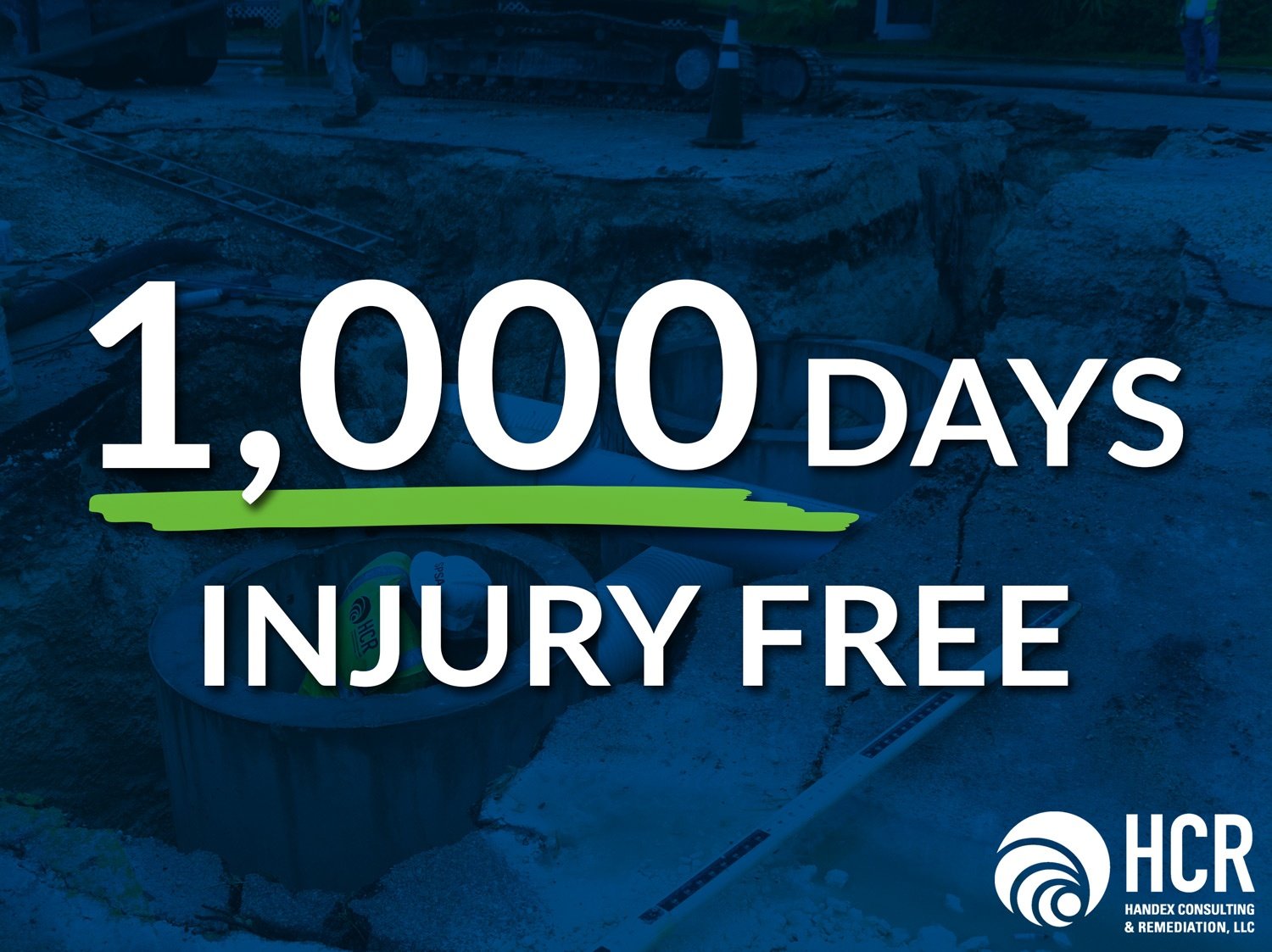 Handex Reaches 1,000 Days Injury Free